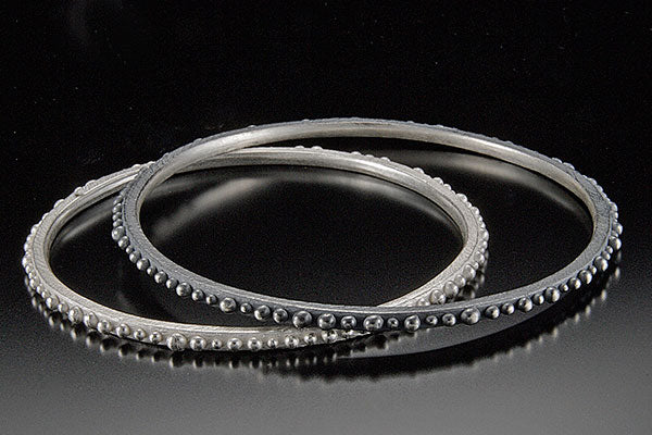 Bumpy Skinny Bangle Bracelet – Dahlia Kanner